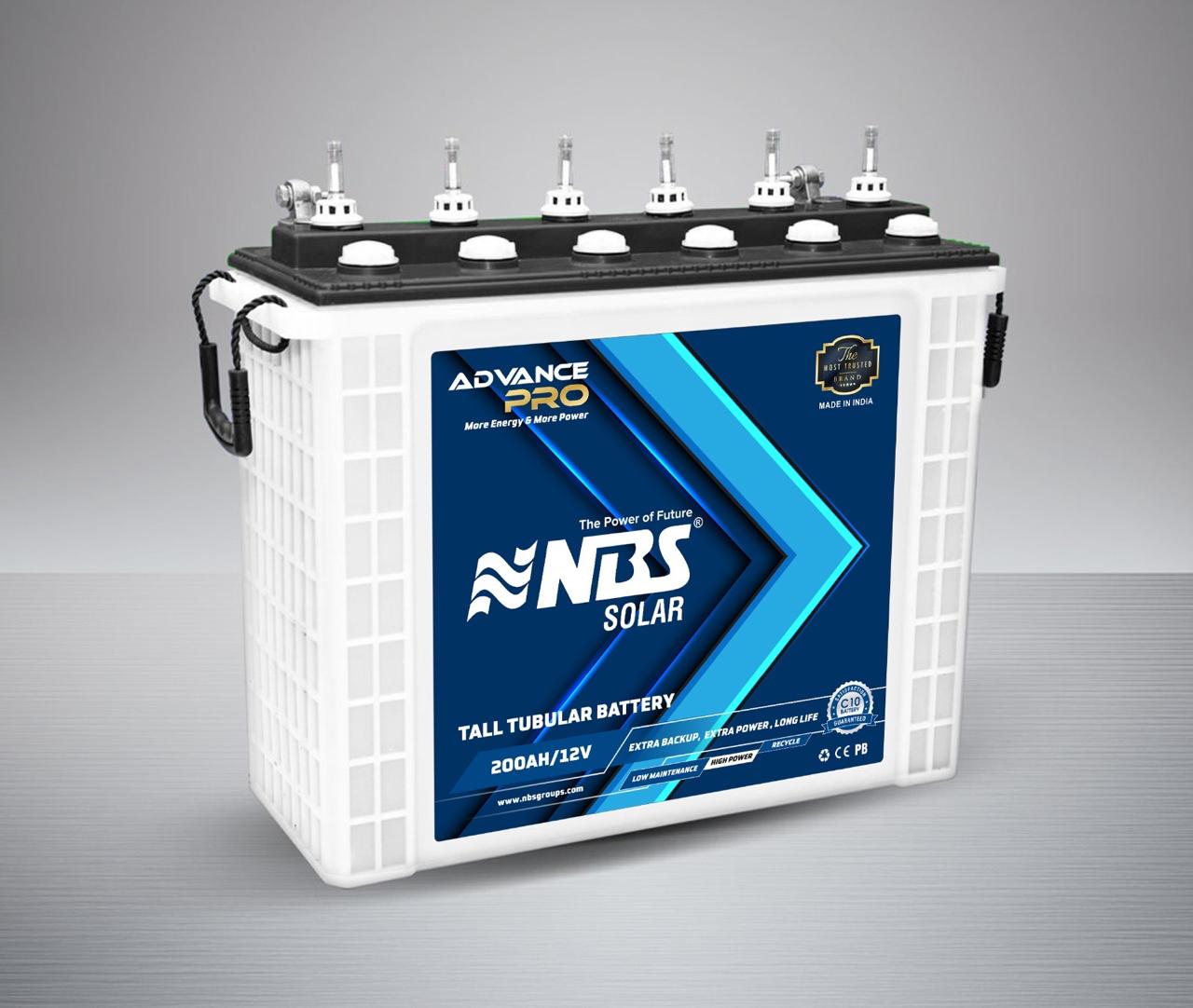 NBS Solar Advance Pro Tall Tubular Battery - IKBROS General Trading LLC
